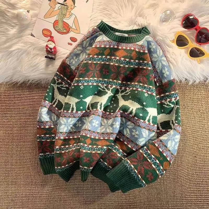 cute christmas pattern sweaters