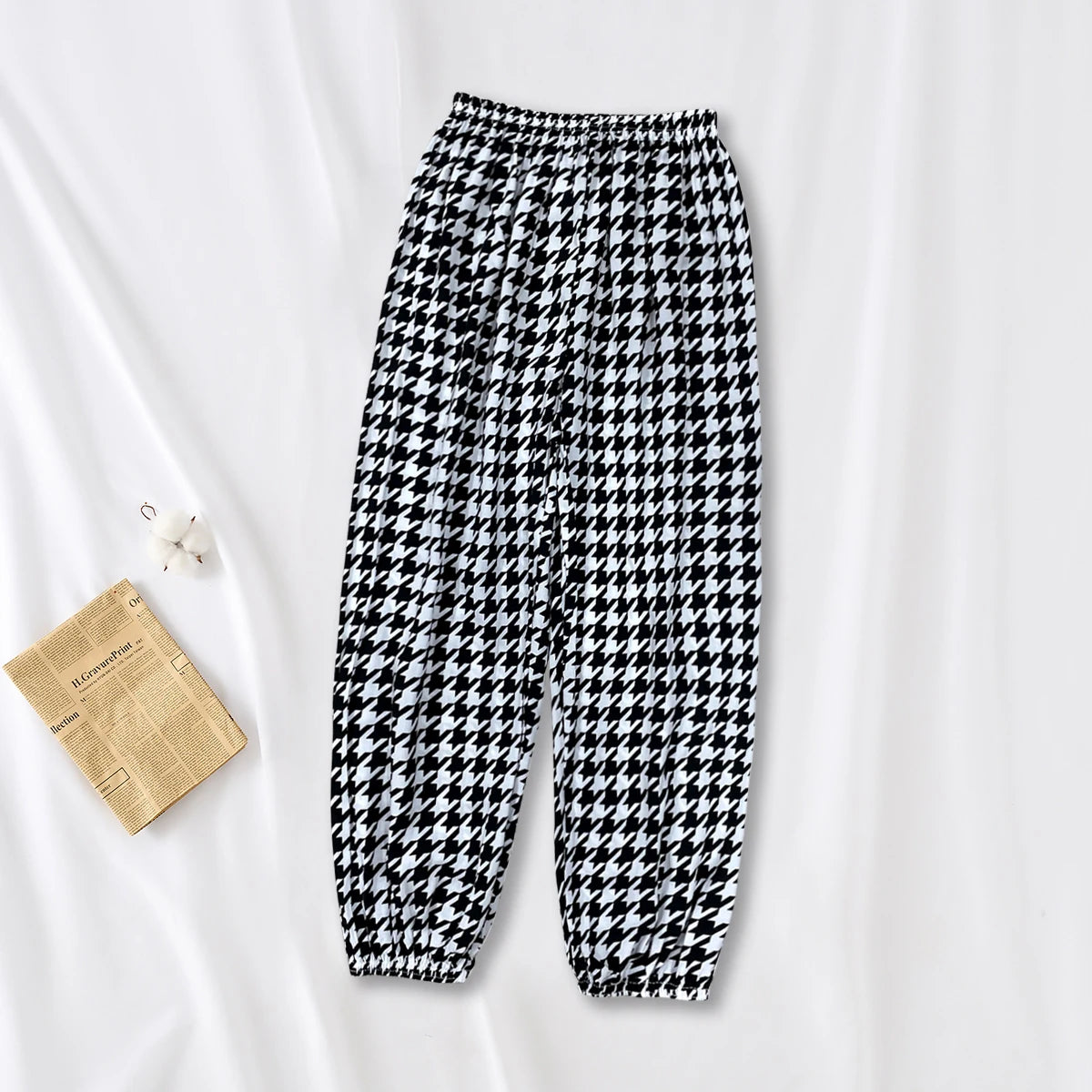 patterned joggers